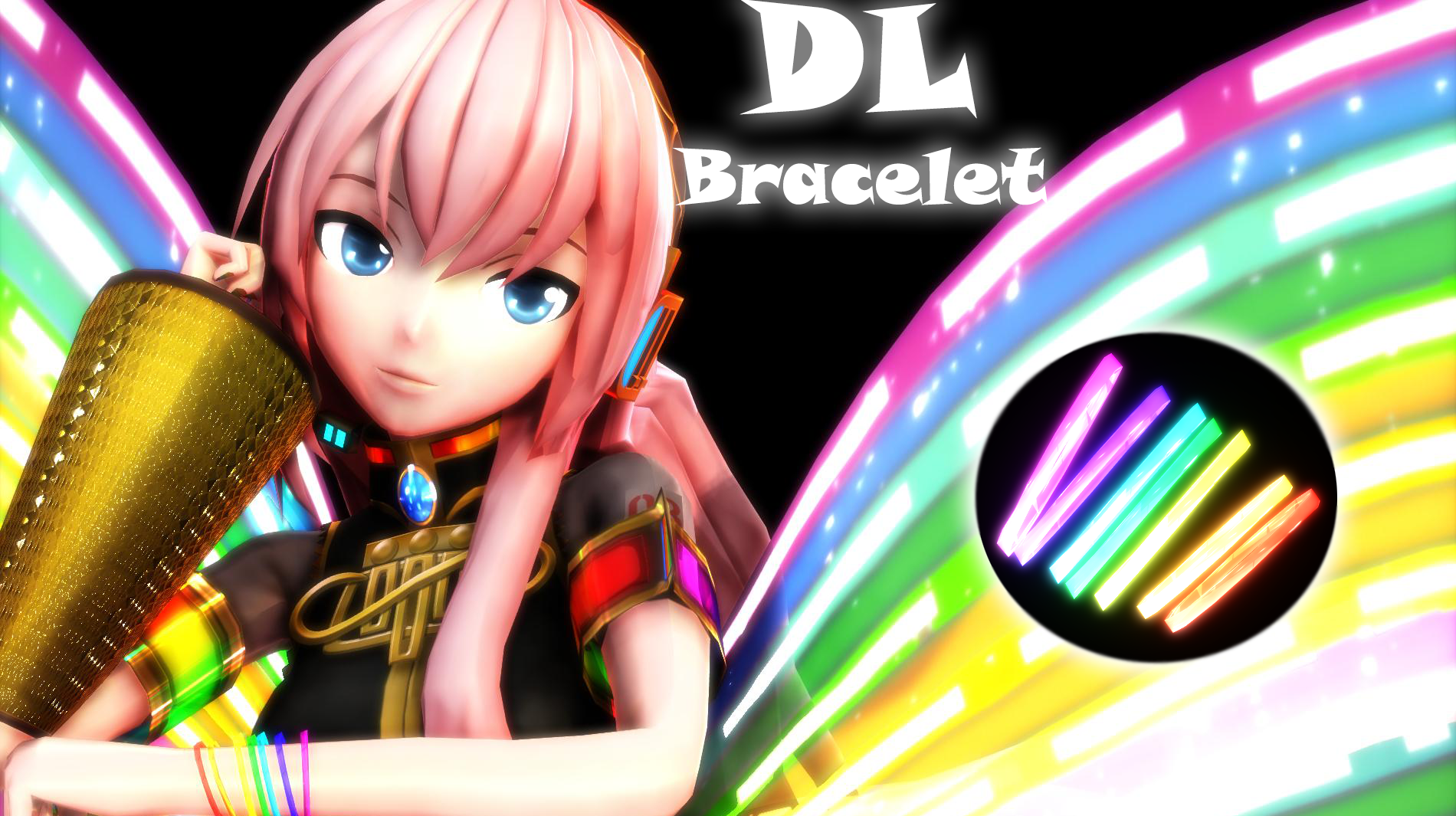MMD - Rainbow bracelet [DL] by Yoshikizava on DeviantArt