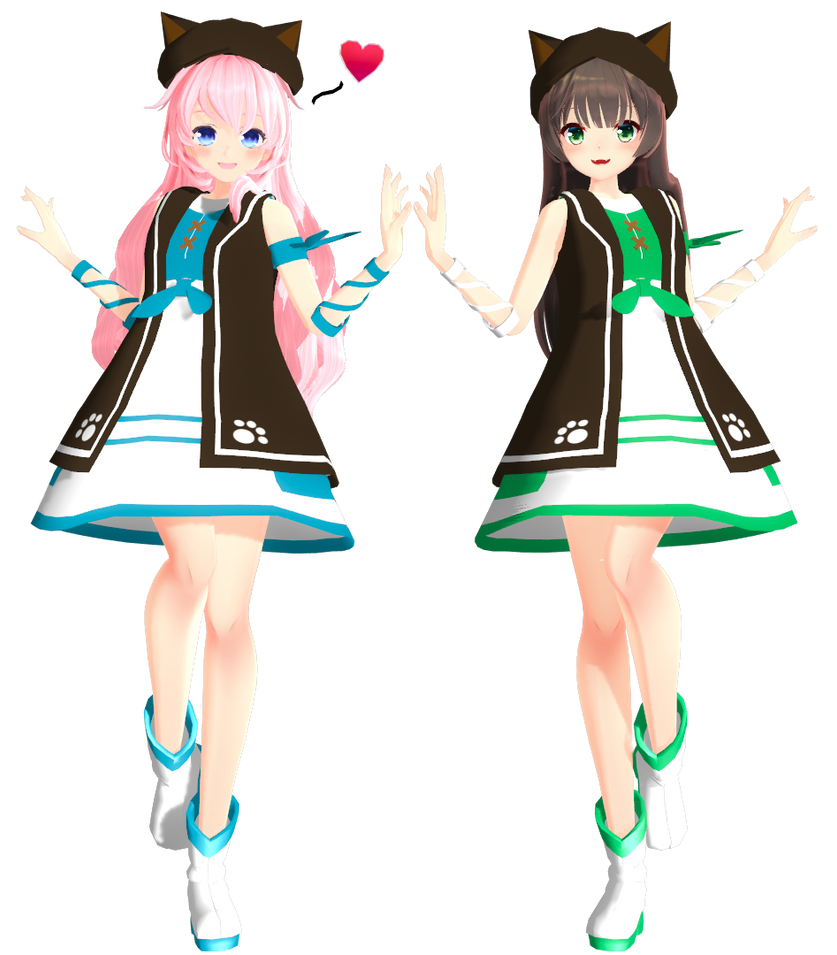 MMD - Cutie Yuki amd Luka [DL] by Yoshikizava on DeviantArt