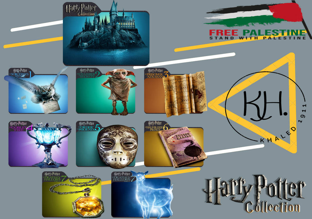 Harry Potter Collection folder icon by Khaled1911 on DeviantArt