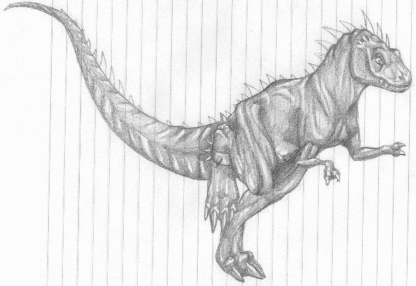 Dinosaur running by TheTyro on DeviantArt