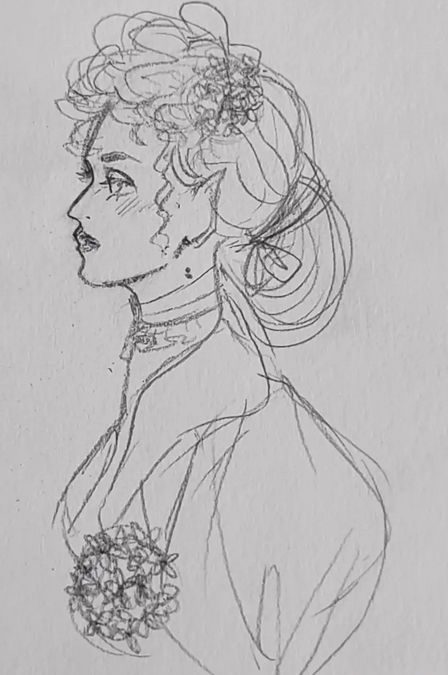 Mina Harker concept sketch (Dracula fanart) by Andromabea on DeviantArt
