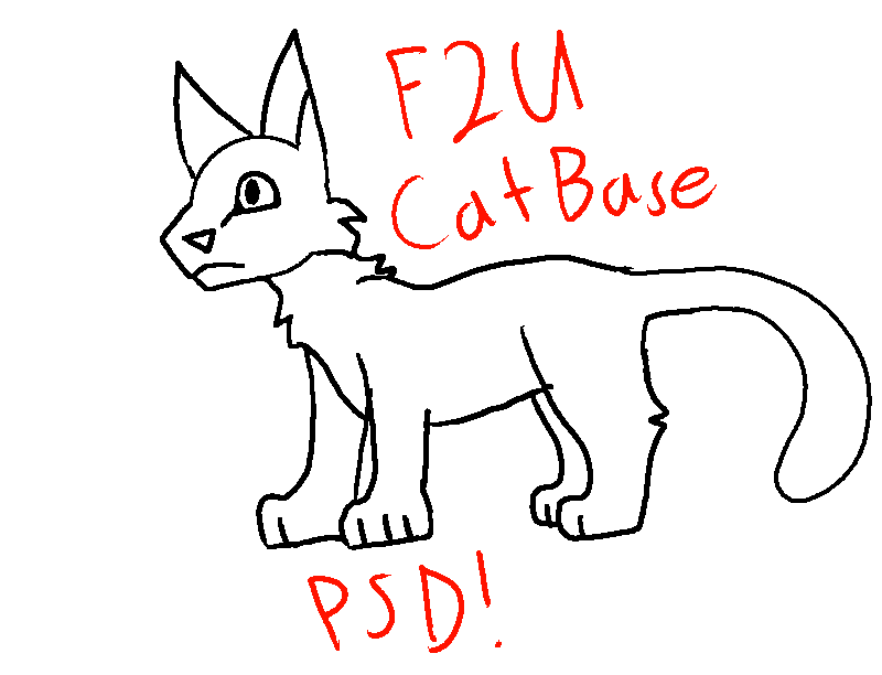 F2u Cat Base PSD by TuffCatIsRoyalty on DeviantArt