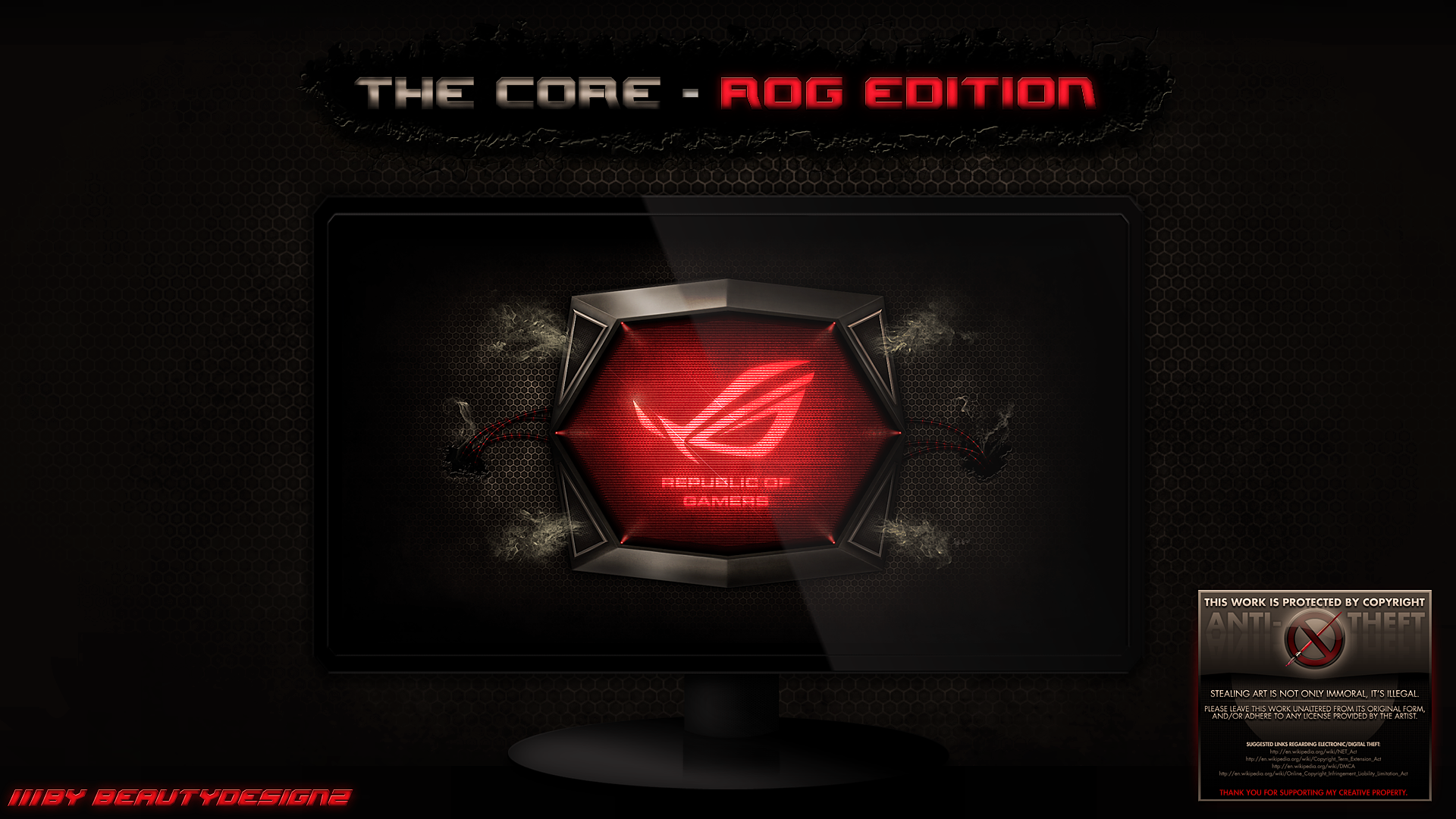 The Core [ROG EDITION] - By BeautyDesignZ by BeautyDesignz on DeviantArt