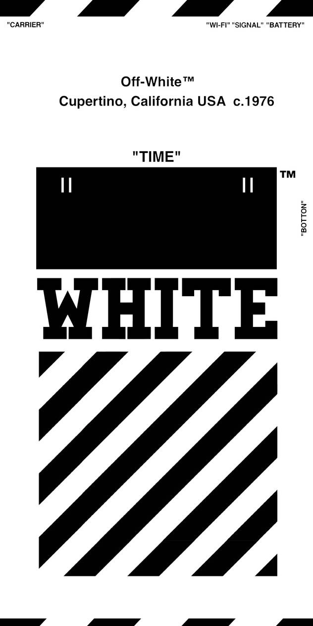 Off White Wallpapper Ver. W by KamilaAkashi on DeviantArt