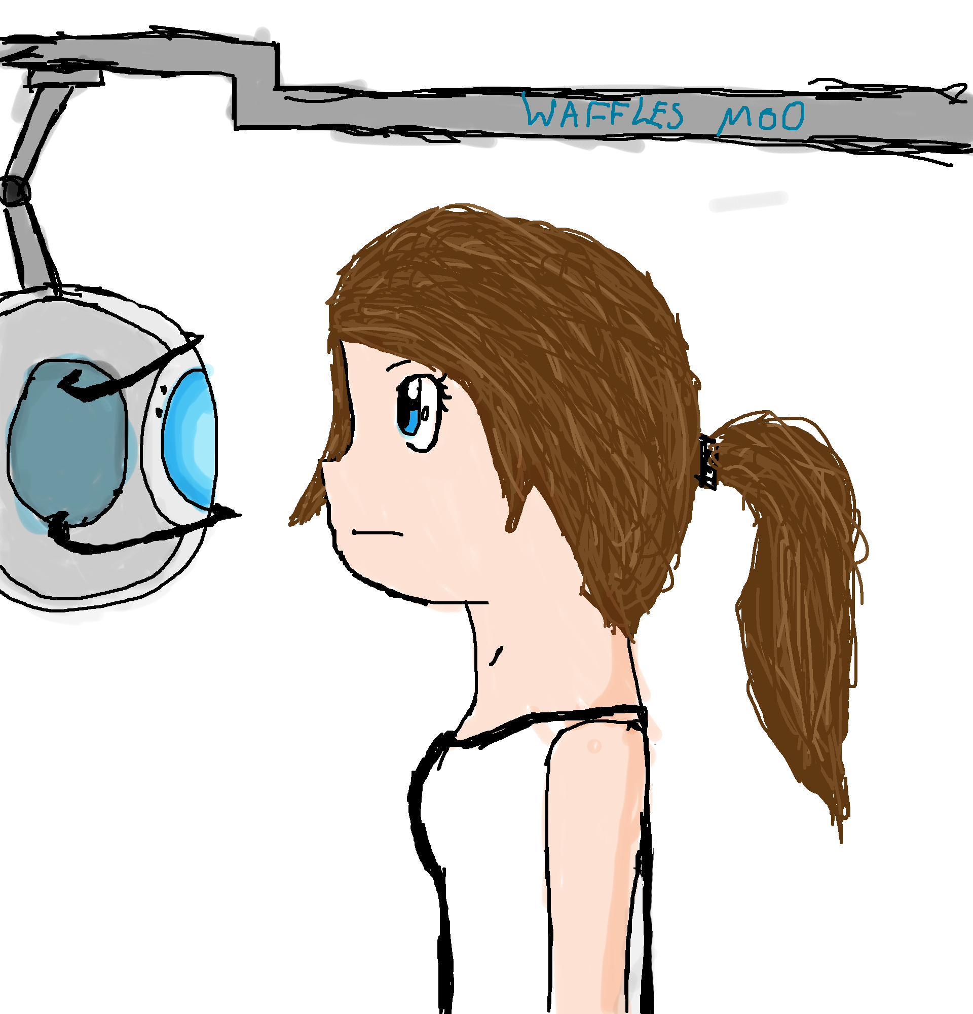 Portal Anime 2 by wafflesmoo on DeviantArt