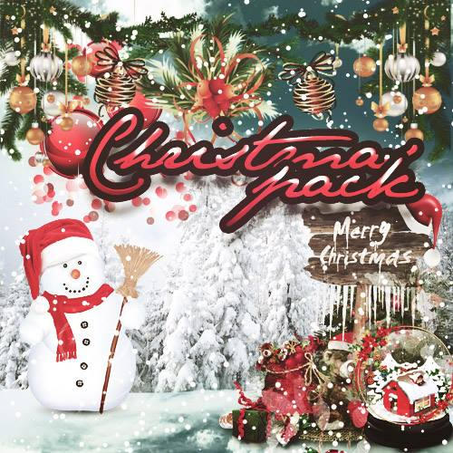 Christmas Pack by LanaDR on DeviantArt