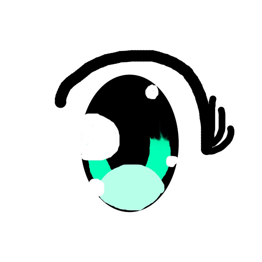 FIRST TRY at Kawaii Eye-Drawing by TheBrightCat08 on DeviantArt