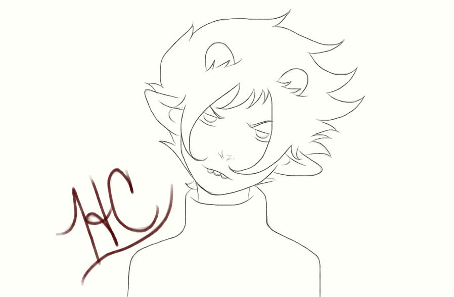 Peeved Kankri Lineart by viviatwilight on DeviantArt