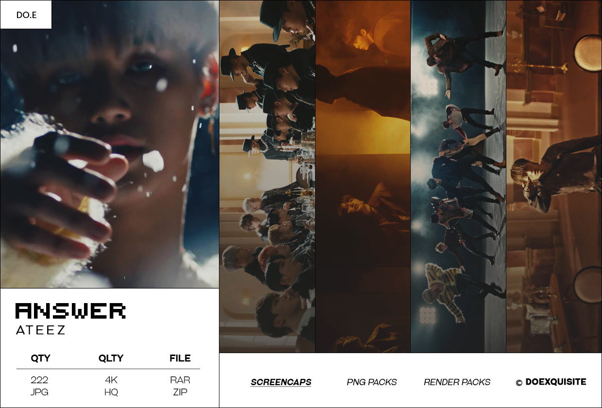 ATEEZ 'Answer' | Screencaps by doexquisite on DeviantArt