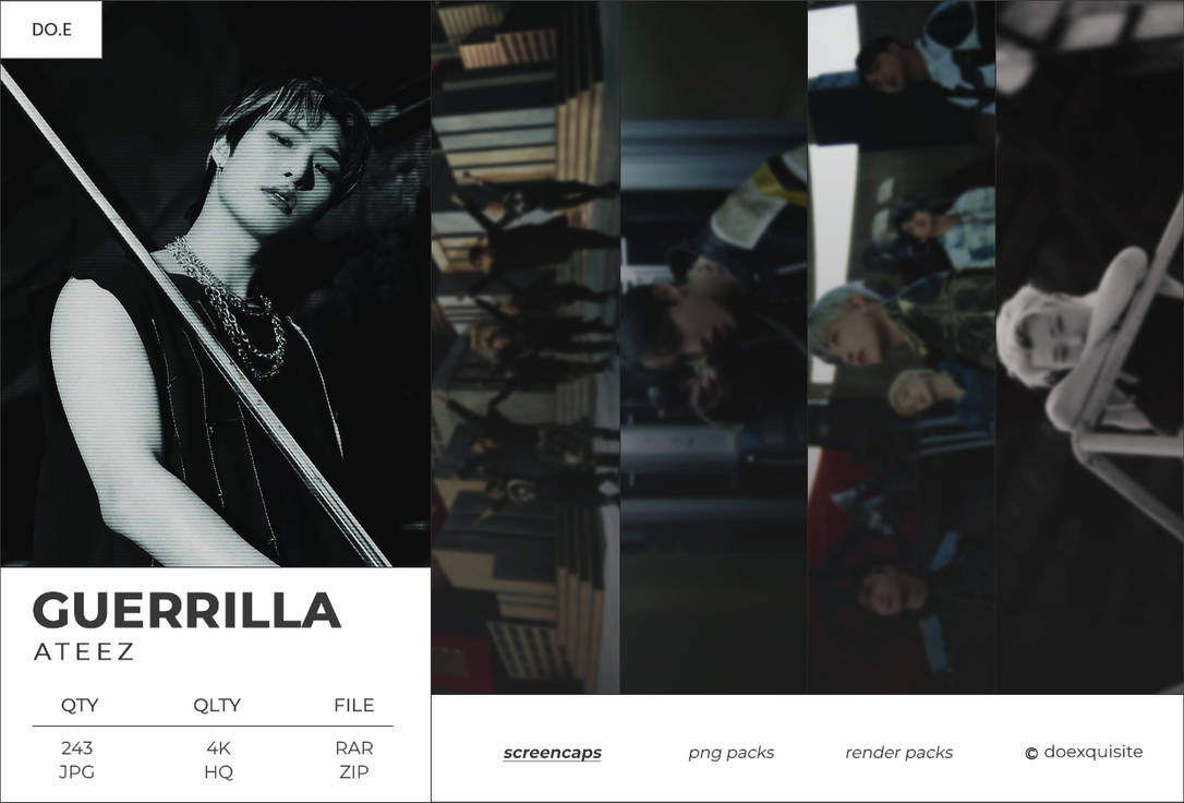 ATEEZ 'Guerrilla' | Screencaps by doexquisite on DeviantArt