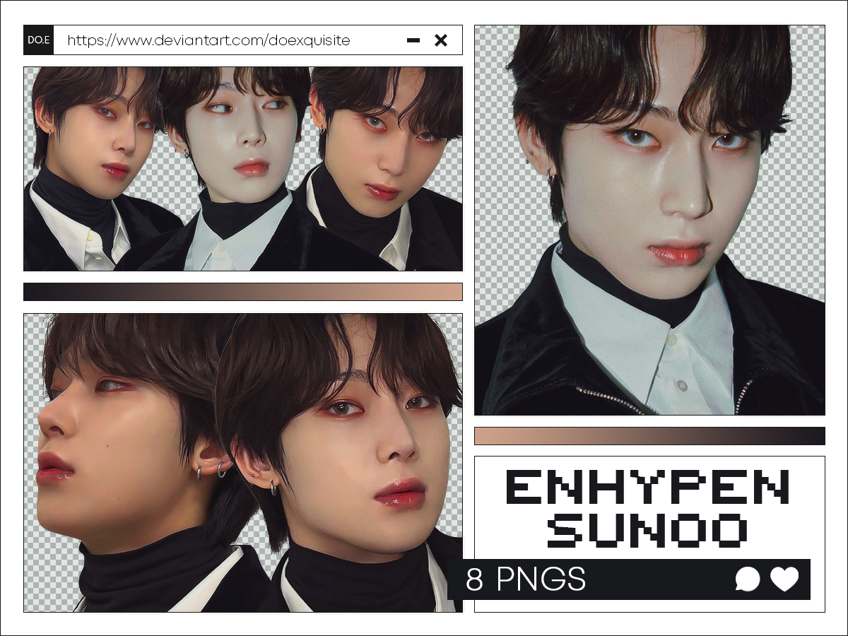 ENHYPEN Sunoo | Render Pack by doexquisite on DeviantArt