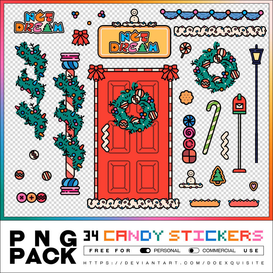 NCT DREAM 'Candy' Stickers | PNG Pack by doexquisite on DeviantArt