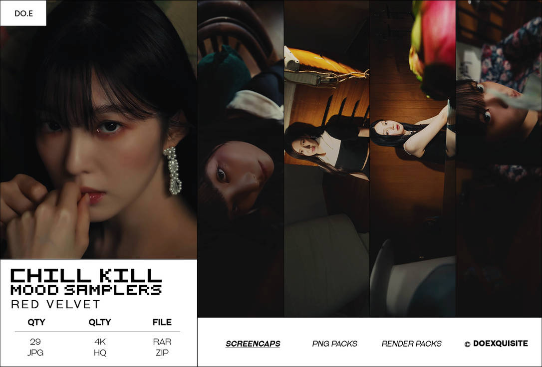 Red Velvet 'Chill Kill' Mood Samplers | Screencaps by doexquisite on ...