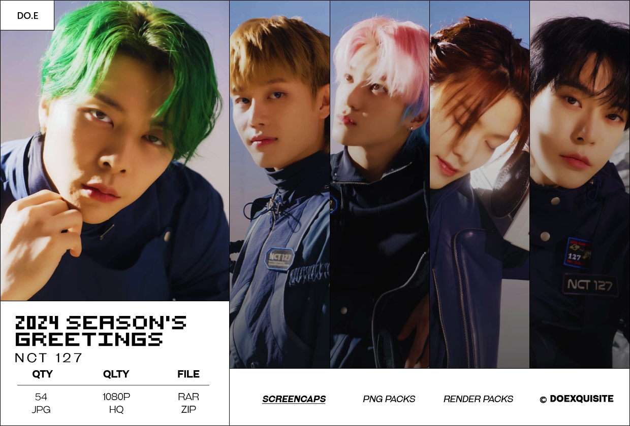 NCT 127 2024 Season's Greetings | Screencaps by doexquisite on DeviantArt