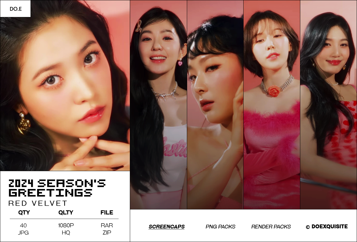 Red Velvet 2024 Season's Greetings | Screencaps by doexquisite on ...