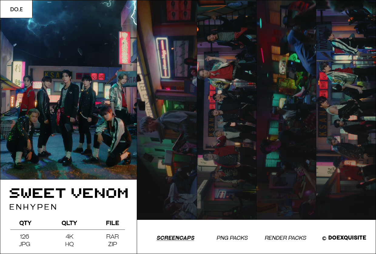 ENHYPEN 'Sweet Venom' | Screencaps by doexquisite on DeviantArt