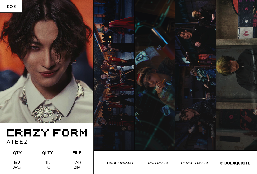 ATEEZ 'Crazy Form' | Screencaps by doexquisite on DeviantArt