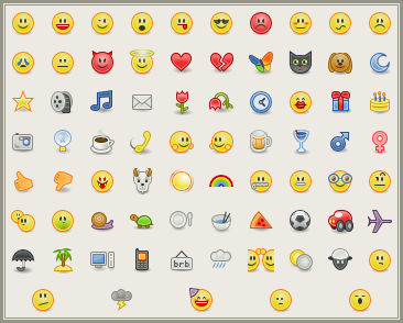 Pidgin 'Old' Tango Smilies by hundone on DeviantArt