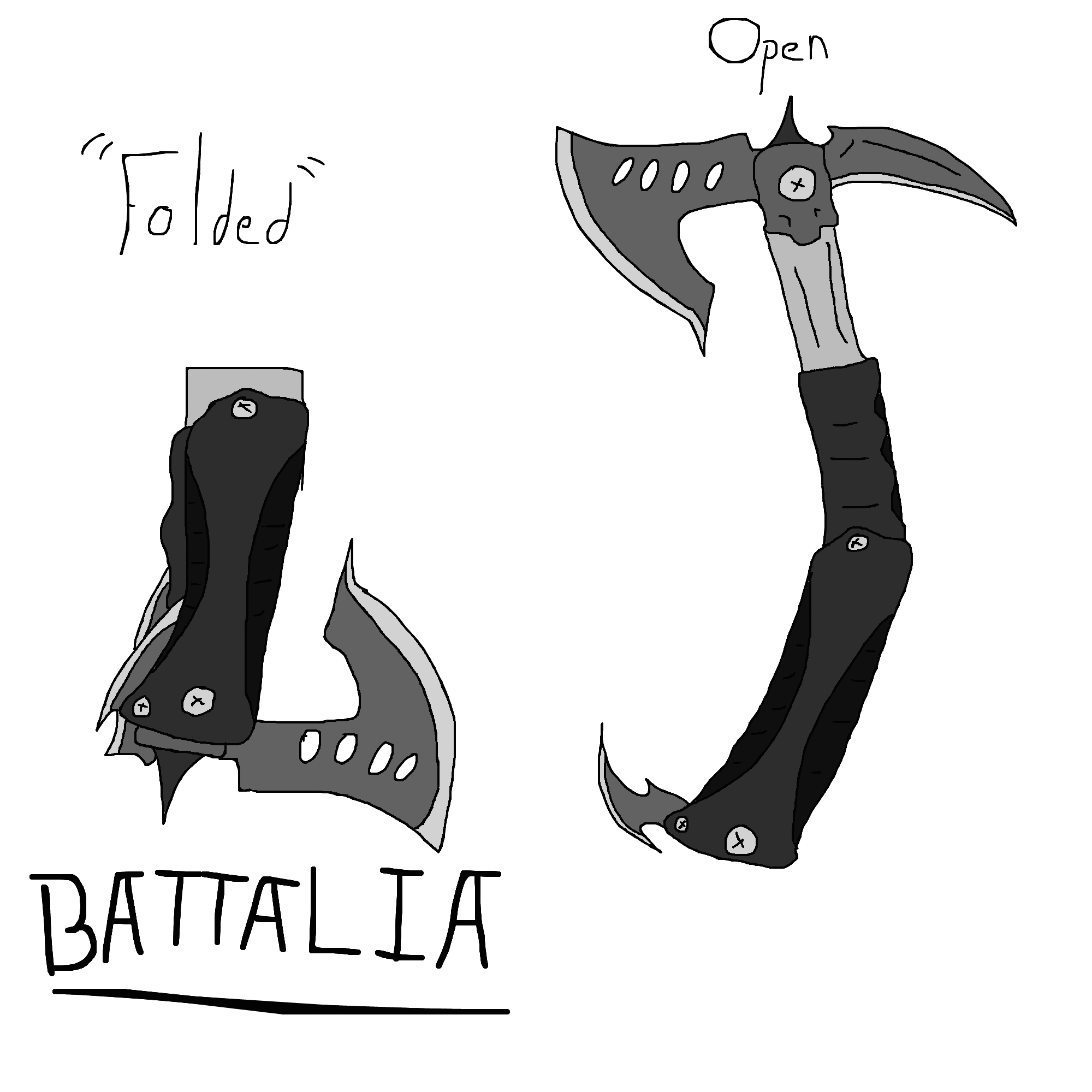 Akira Weapon Redesign: Battalia by EternalKage on DeviantArt