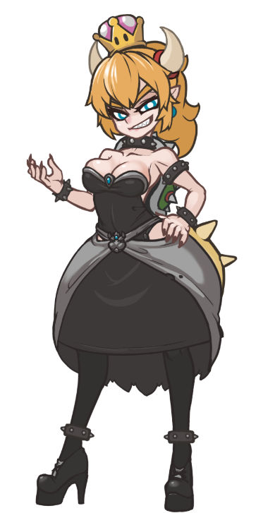 Bowsette 1 By Muhut On Deviantart