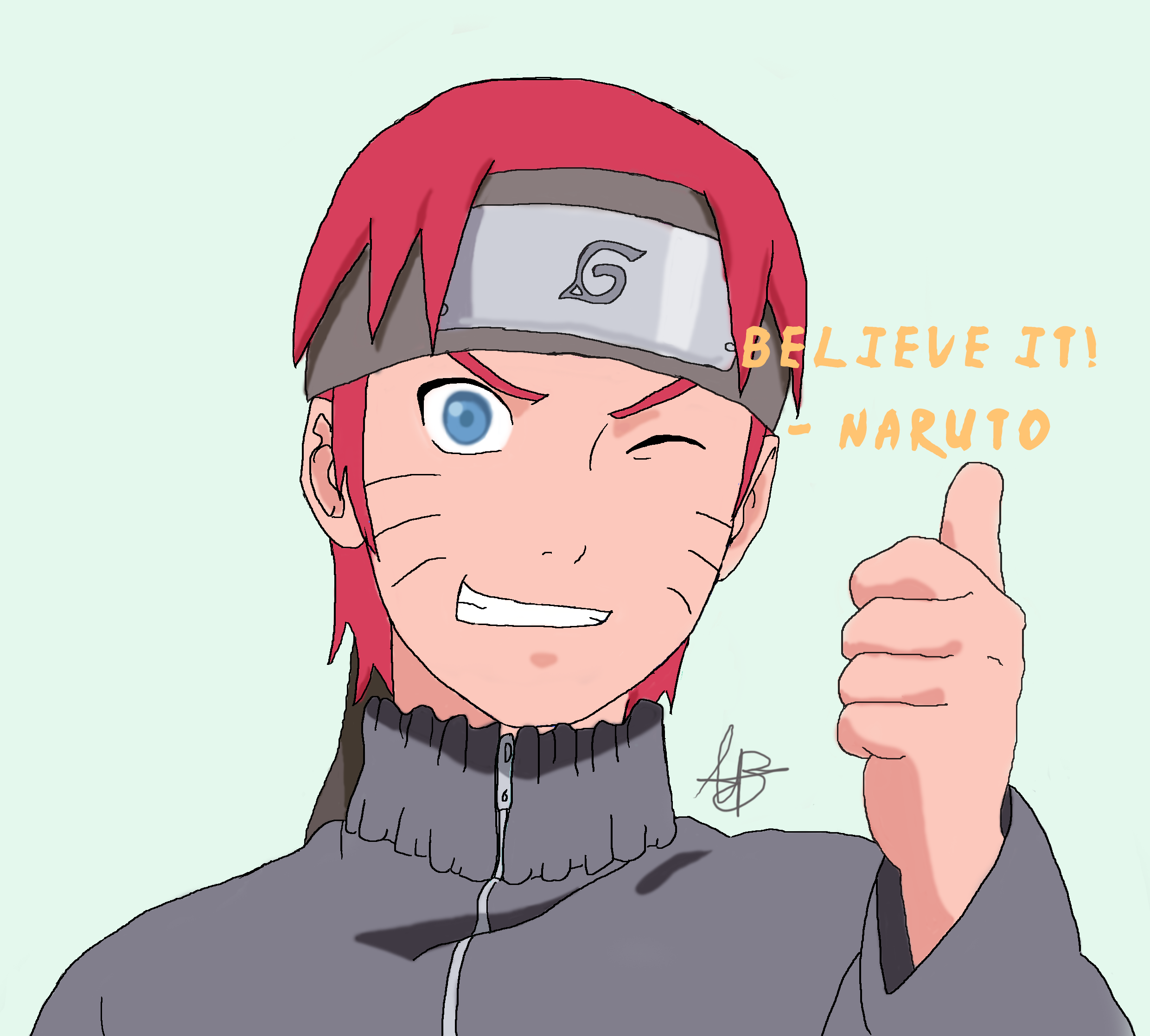 Naruto Uzumaki Redhead by KewlDevel on DeviantArt