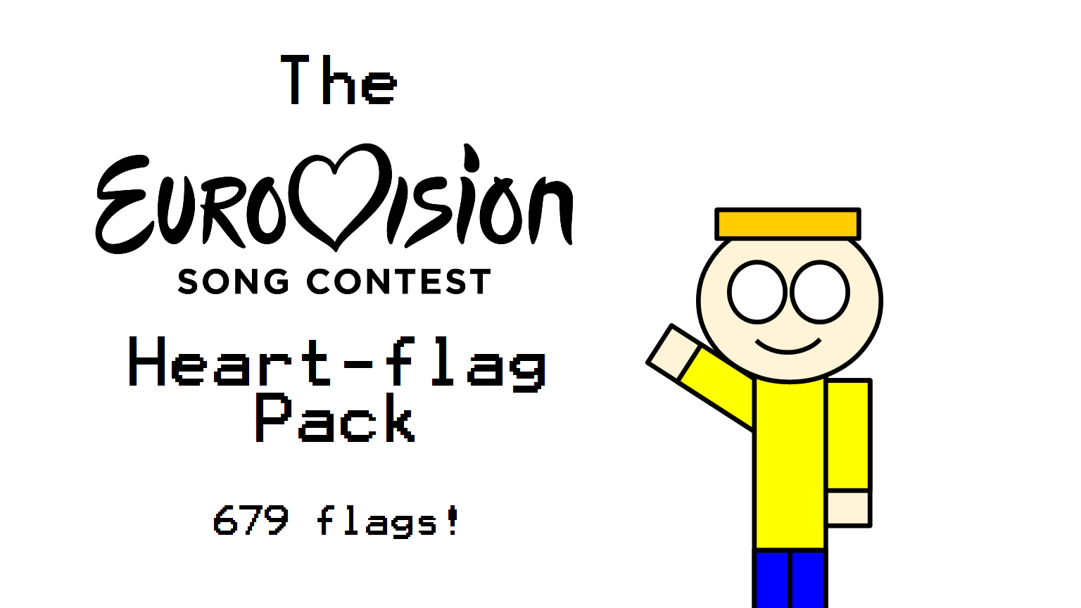 The Eurovision Heart-flag Pack by NetherStarMCdA on DeviantArt