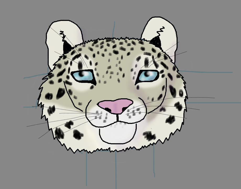 Snow Leopard by SECRET-NINJA-SUPER-M on DeviantArt