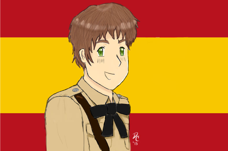 Hetalia Spain by franktheladycow on DeviantArt