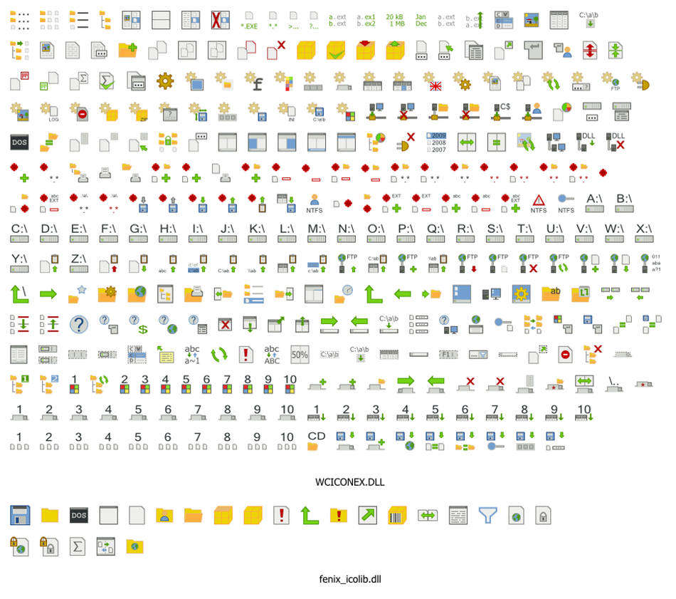 Fenix icons for TotalCommander by fenixproductions on DeviantArt