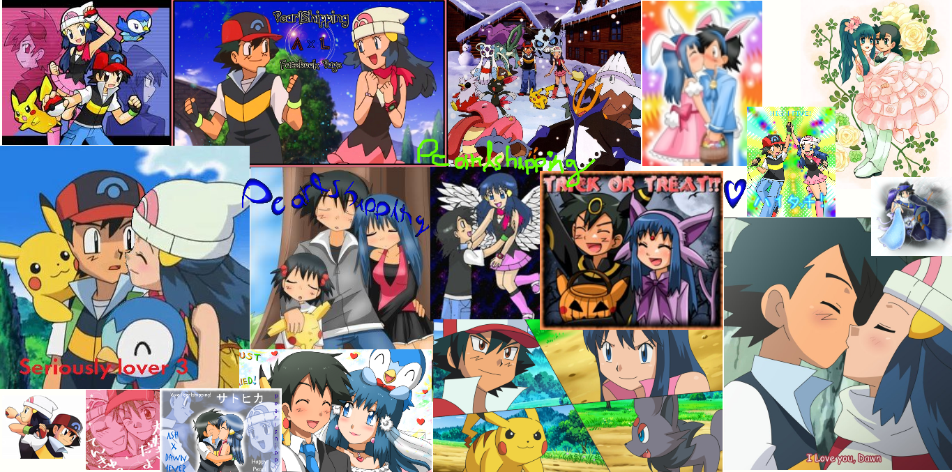 Pearlshipping Pokemon