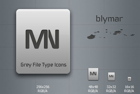 Grey File Type Icons PSD by blymar on DeviantArt