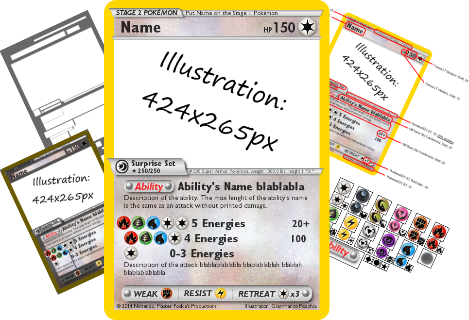 Custom Pokemon Blanks (Basic, Stage 1, Stage 2) by masterfoskia on ...