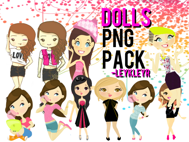 Dolls PNG Pack :)) by Leykleyr on DeviantArt