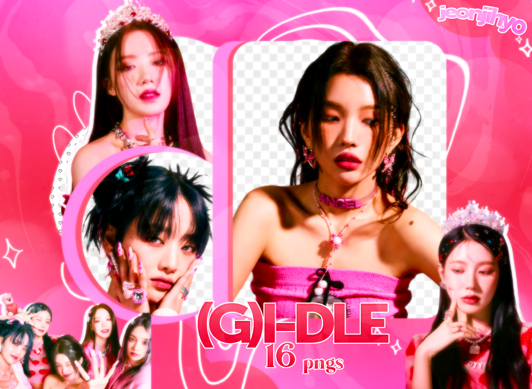 PNG PACK (G)I-DLE I feel by jeonjihyo on DeviantArt