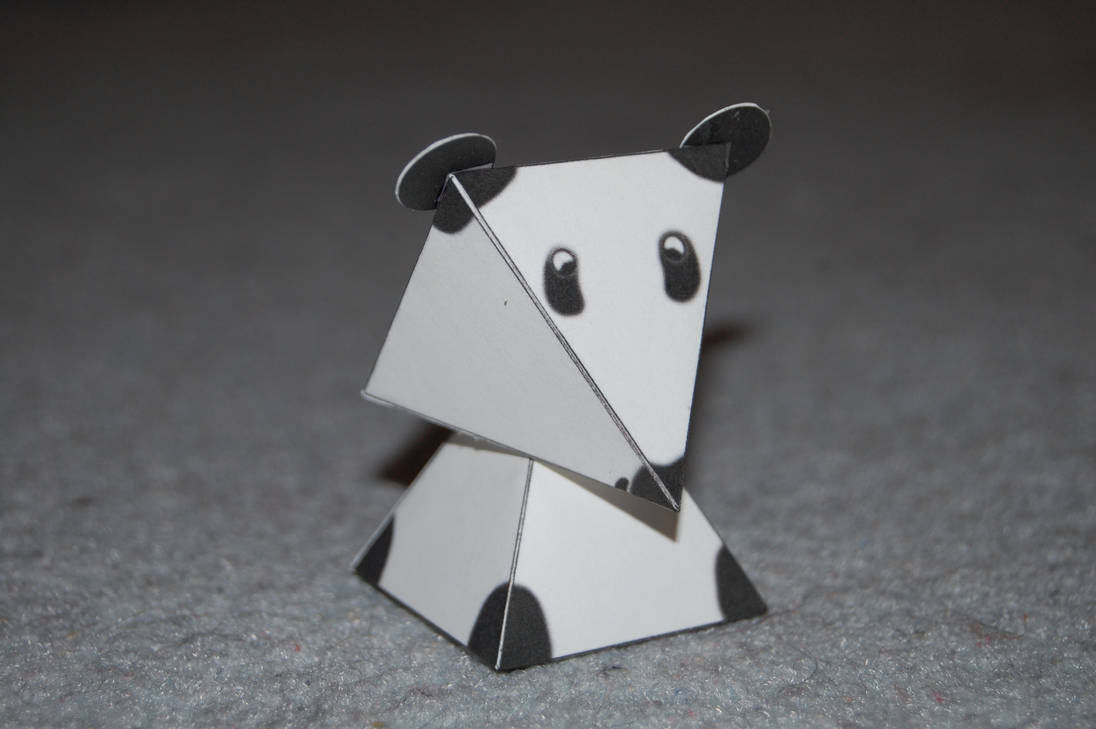 Papercraft 'Panda' by JJ444 on DeviantArt