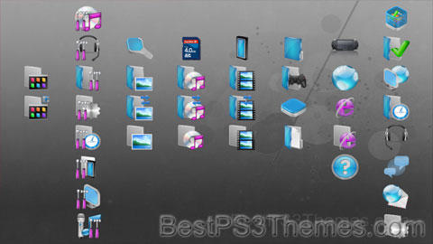 Blue Aqua PS3 Theme by jpang1 on DeviantArt