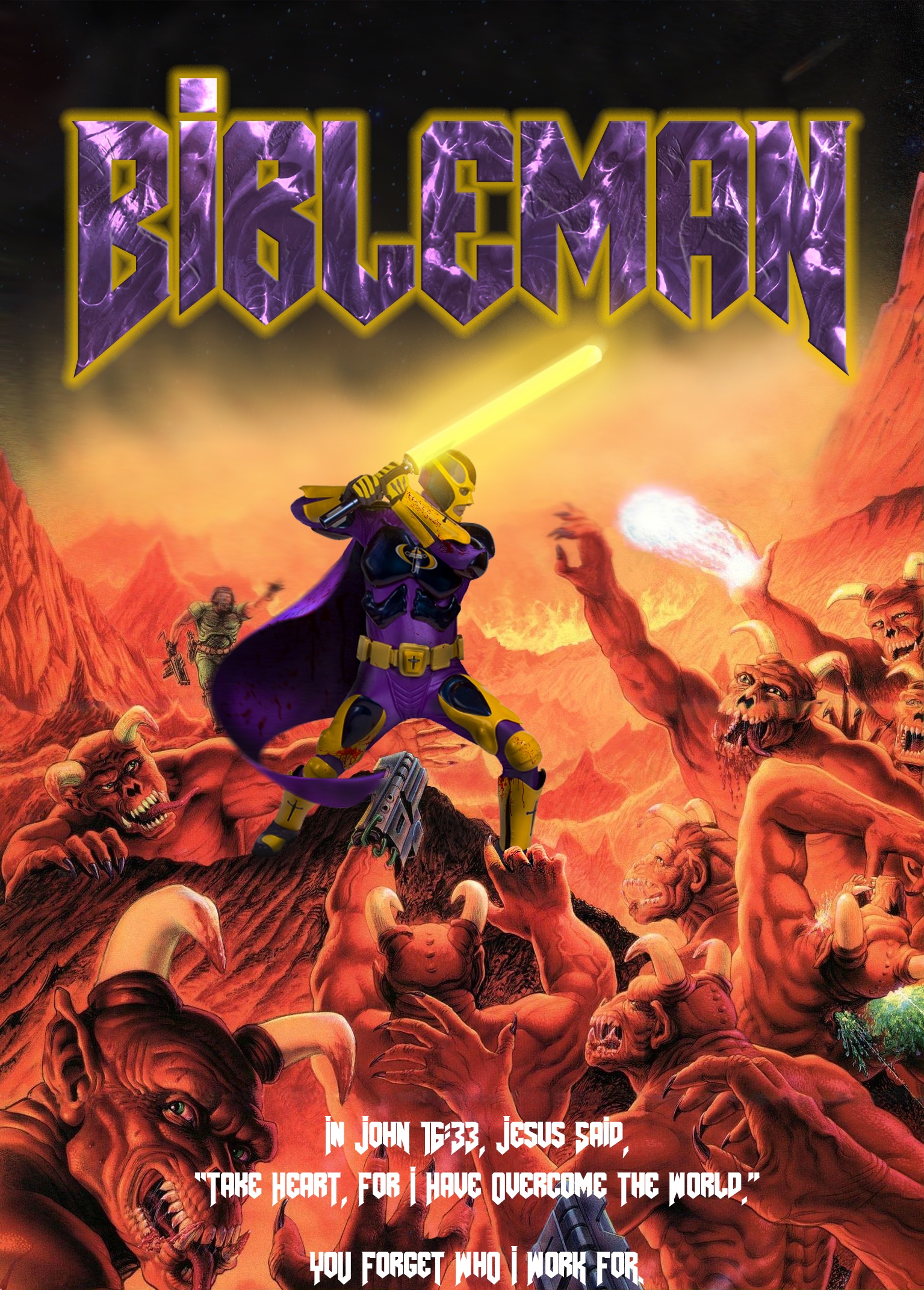 Bible Man in DOOM by LeBlancBrothers on DeviantArt