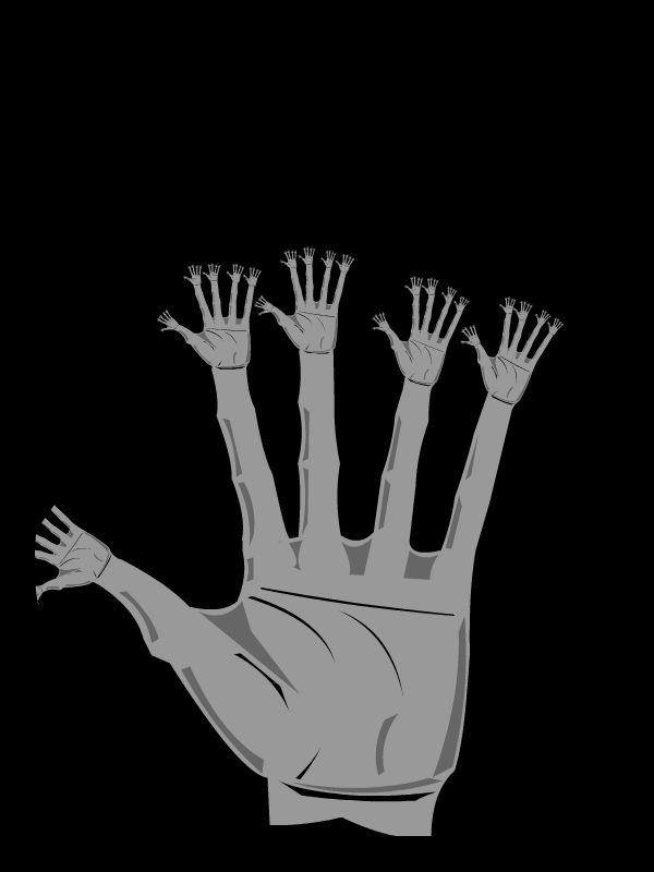 Fistful of hands by st-ranger on DeviantArt