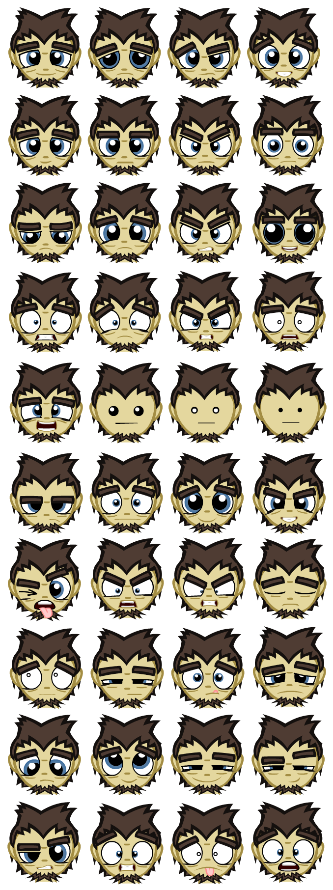 MLP FIM Human Facial Expressions by Shy-God on DeviantArt