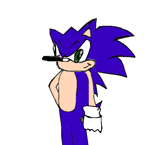 Sonic the awesome hedgehog! by GyuriKitsuneXtreme on DeviantArt