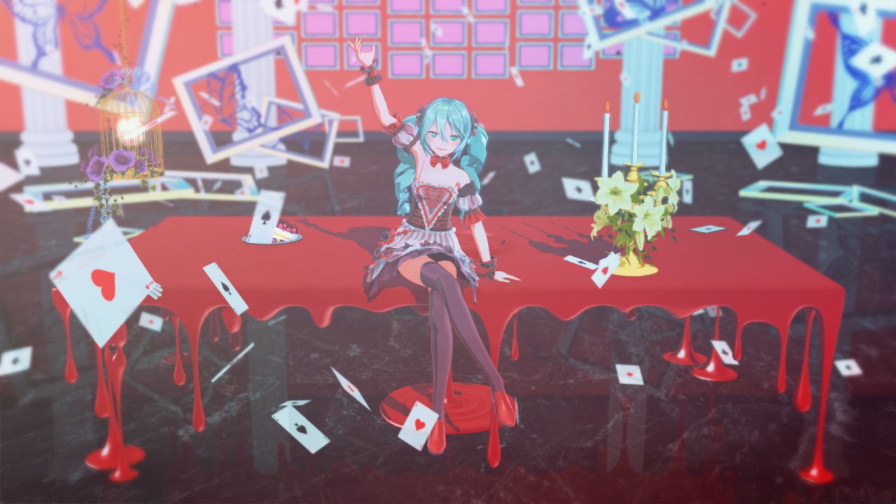 I am the ACE./YYB Chocolate berry cake Miku by NekomataY on DeviantArt