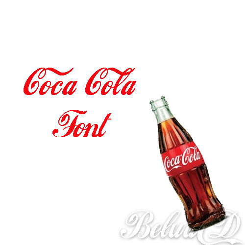 Coca-Cola-font by Beluu1D on DeviantArt