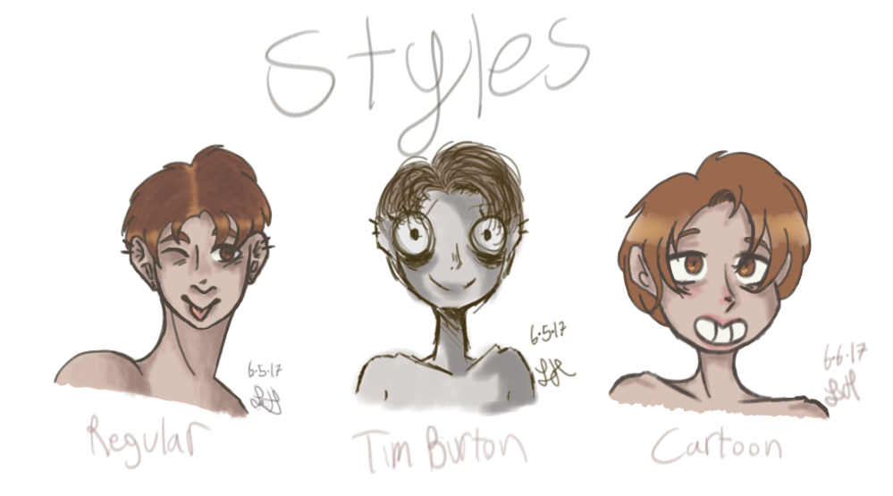 Styles by GoldenDiva013 on DeviantArt