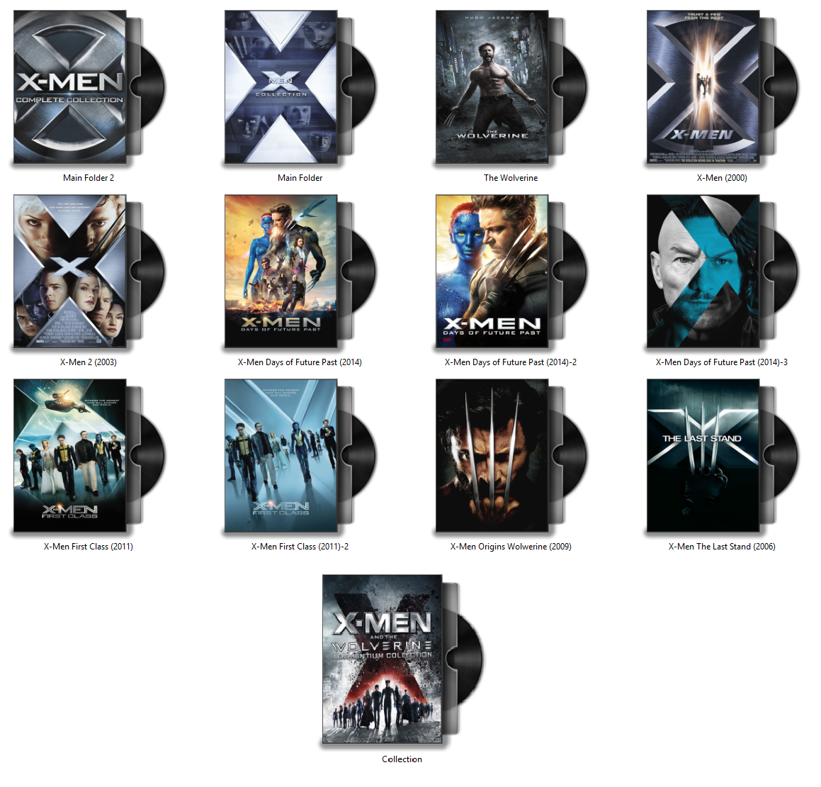 X-Men (Film Series) Icon Pack by musacakir on DeviantArt