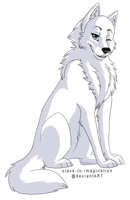 Female Wolf Base Deviantart