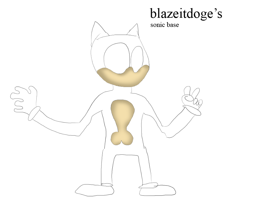 Sonic Base by blazeitdoge on DeviantArt