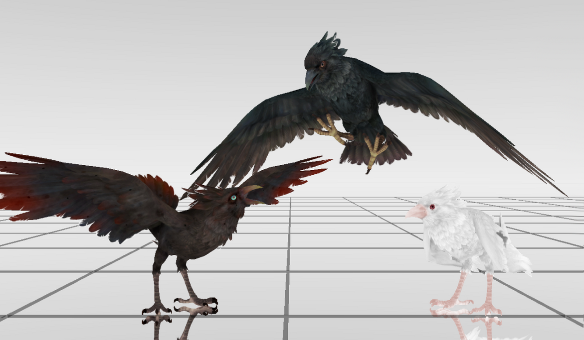 MMD Crow DL by LuPa-Dls on DeviantArt
