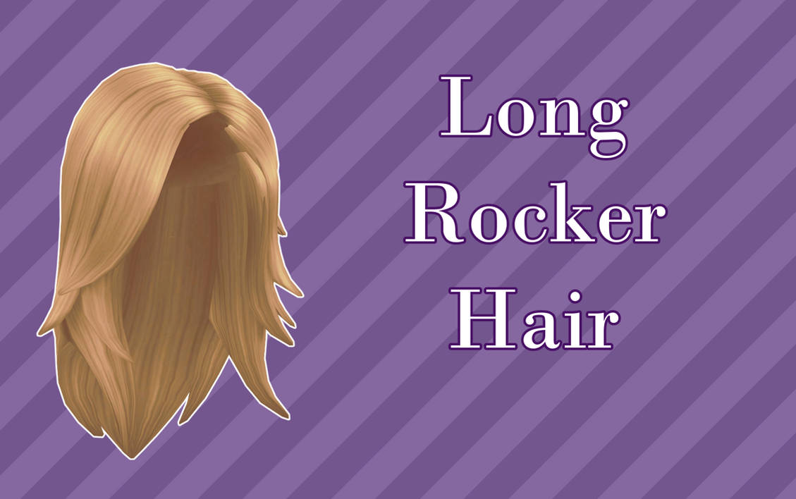 MMD Long Rocker Hair Download by LuPa-Dls on DeviantArt