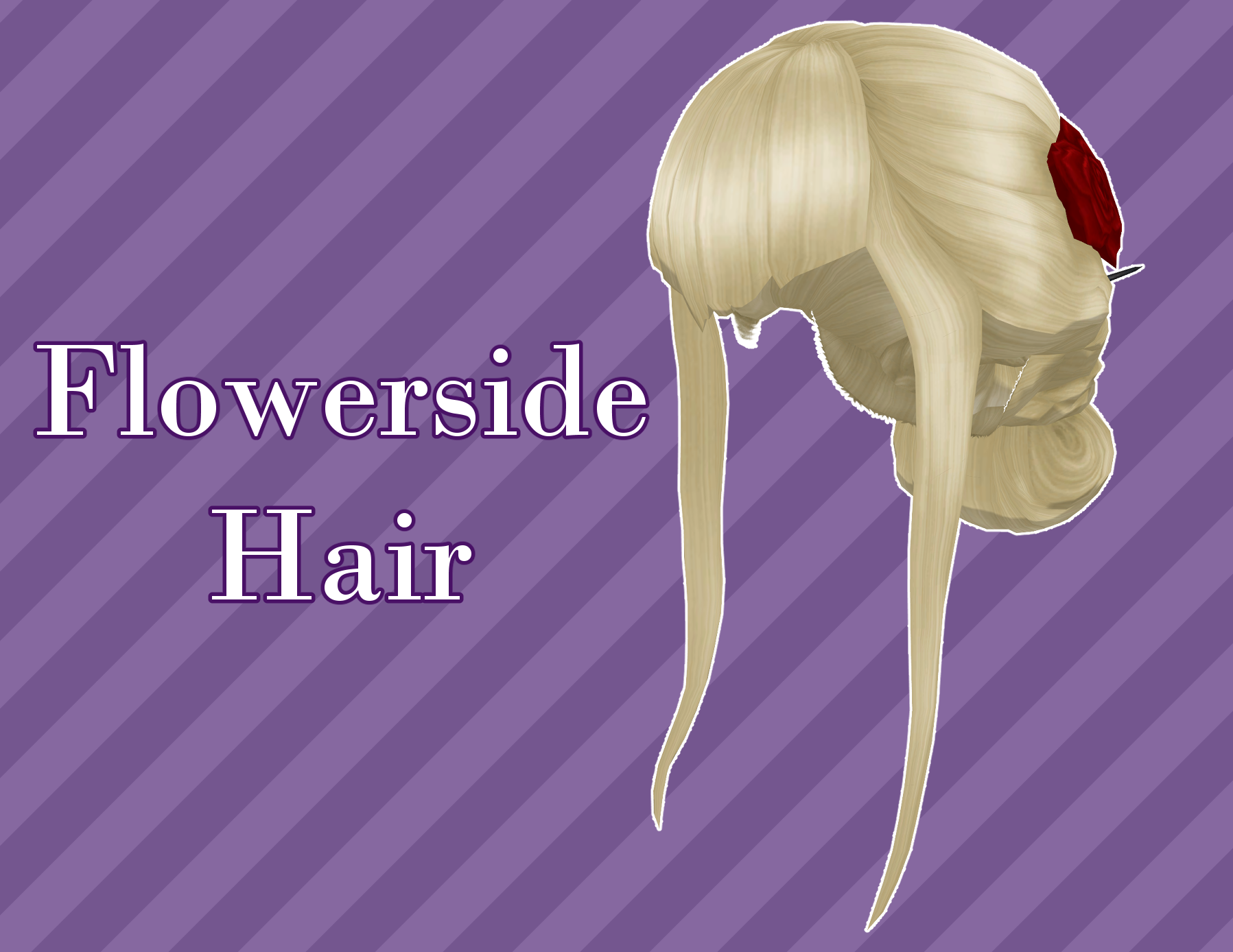 MMD Flowerside Hair Download by LuPa-Dls on DeviantArt