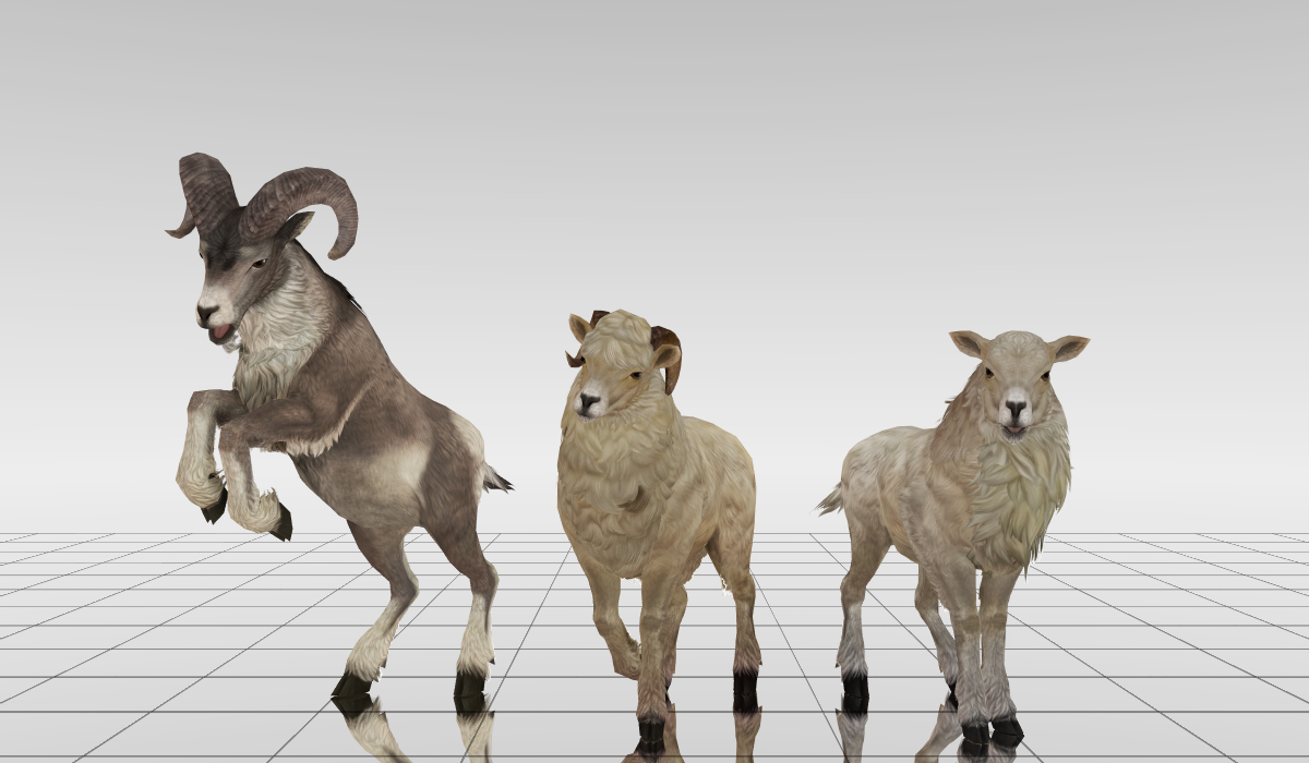 MMD Goats DL by LuPa-Dls on DeviantArt